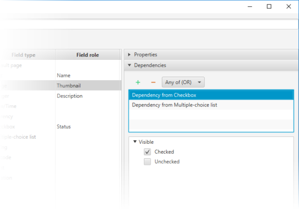Dependencies – Memento Database Help