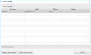 Users – Memento Database Help