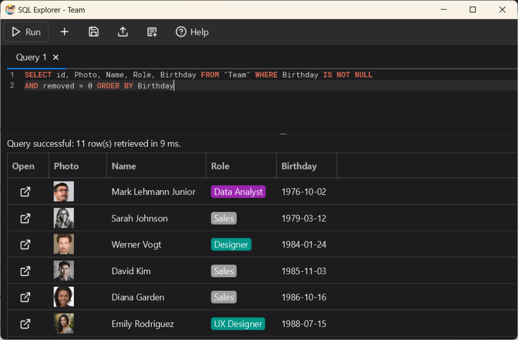SQL Explorer Memento Database Help SQL Explorer Memento Database Help