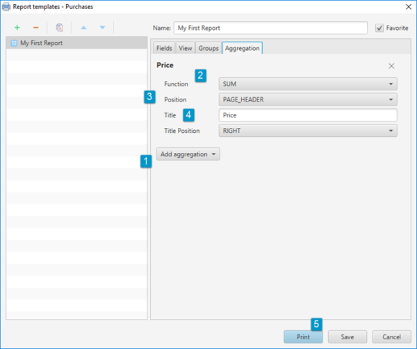 Table Report – Memento Database Help