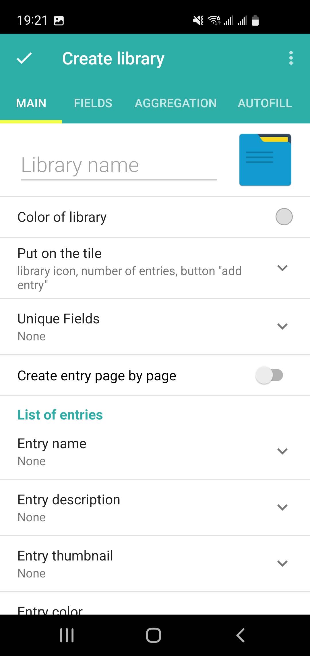 Creating a Library from scratch – Memento Database Help