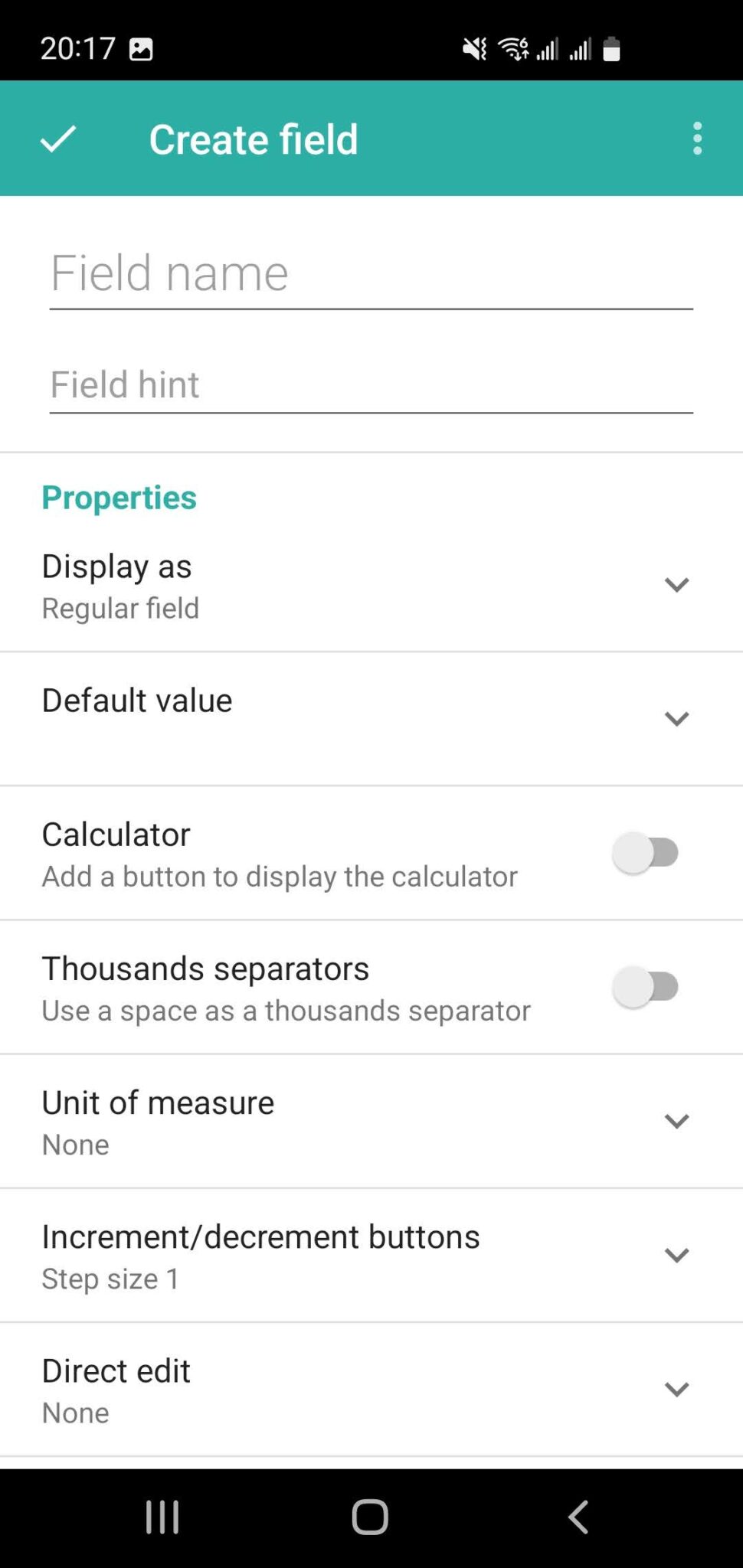 Fields – Memento Database Help