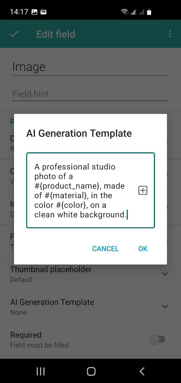 AI Image Generation – Memento Database Help
